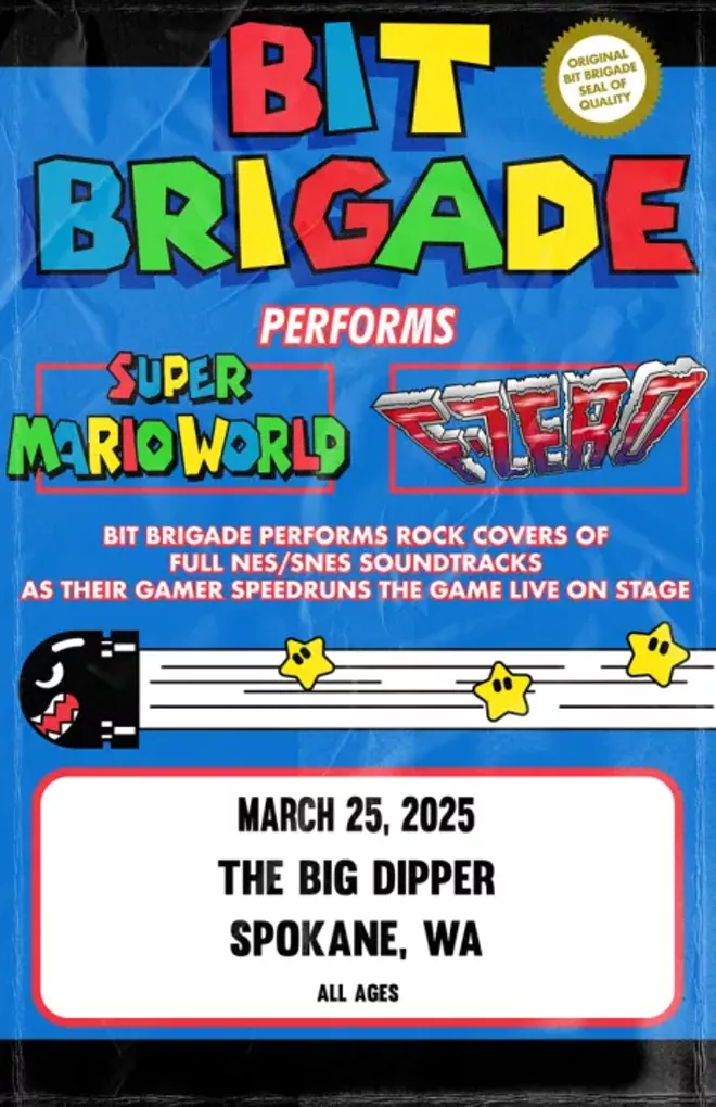 Bit Brigade Performs 'Super Mario World"' & 'F-Zero' | The Big Dipper ...