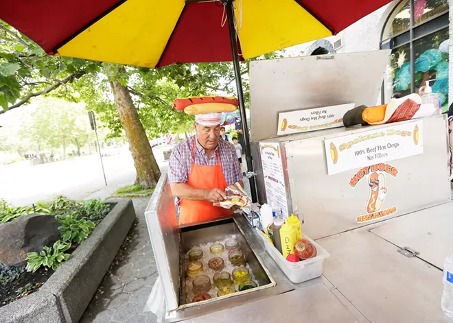 Spokane's Hot Dog Bob is one of downtown's friendliest attractions ...