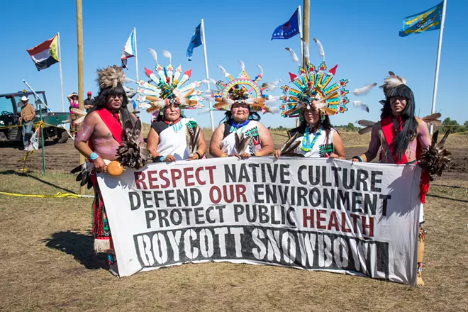 Scenes from the Dakota pipeline protests | Spokane | The Pacific ...